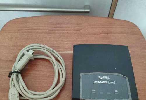 Модем Zyxel omni adsl USB EE