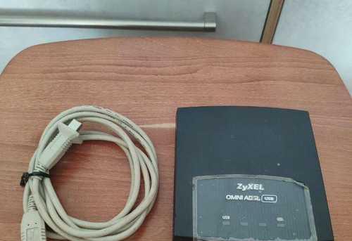 Модем Zyxel omni adsl USB EE