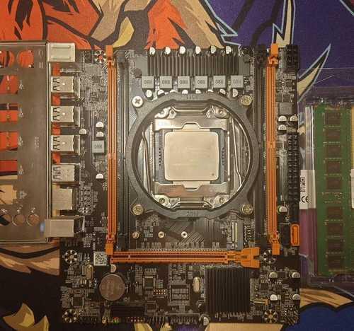 Плата x99 с процессором xeon 2670v3