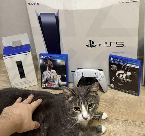 Sony playstation 5   2 диска