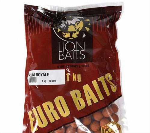 Бойлы lion baits 20мм Слива-1кг