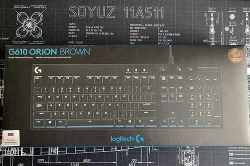 Клавиатура Logitech g610 Orion Brown
