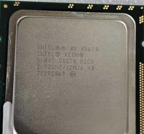 Процессор Xeon X5670