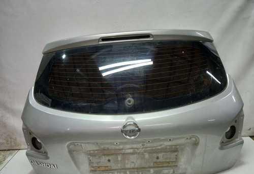 Nissan Qashqai (J10) I Дверь багажника со стеклом