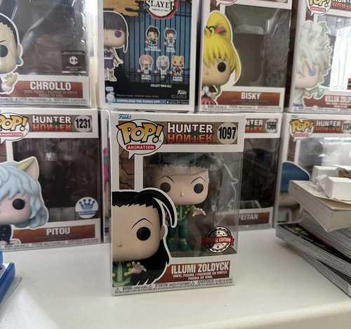 Funko Pop Hunter x Hunter illumi Zoldyck 1097