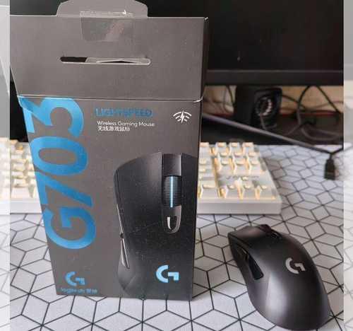 Игровая мышь logitech g703 lightspeed