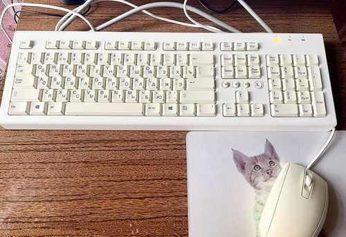 Клавиатура и мышь hp