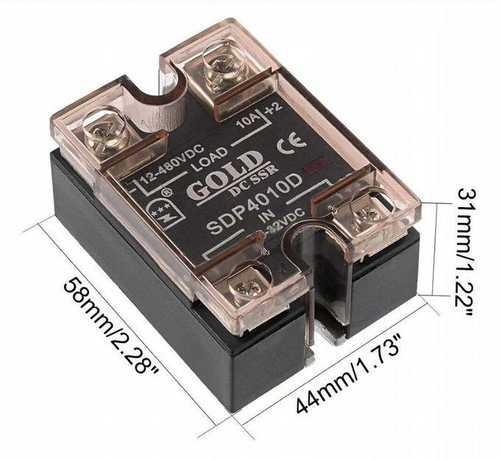Однофазный твердотельный релейный модуль DD