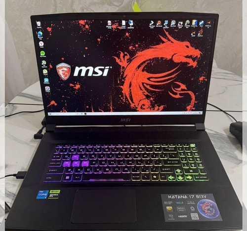 Игровой MSI 17.3 Core i5-13420H RTX 4060 16\512GB