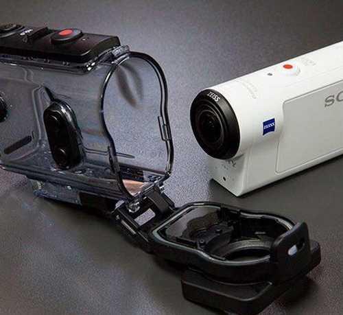 Экшен камера sony hdr-as300 в боксе