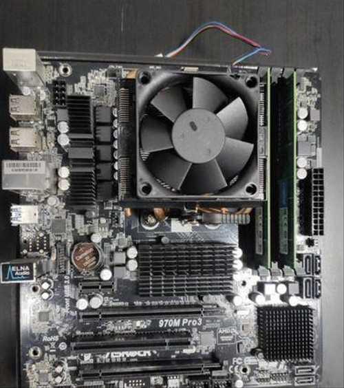 AMD FX-8350+ASRock 970 Pro3+24gb DDR3