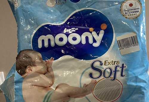 Подгузники moony extra soft newborn