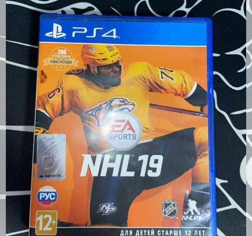 Nhl 19 ps4 диск