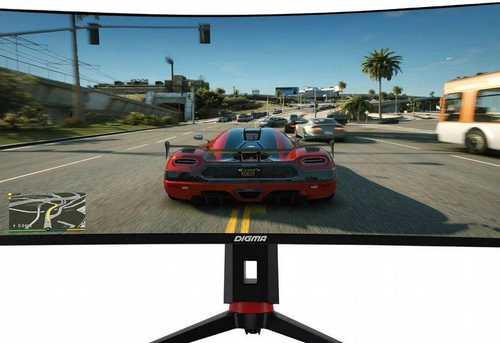 Монитор 34" Digma Gaming DM-mong3410 Black