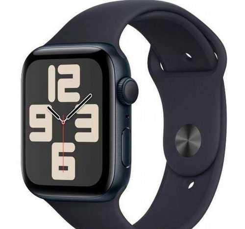 Смарт-часы Apple Watch SE 2 (2023), 40 мм, Midnight Al Midnight Sport Band (S/M)