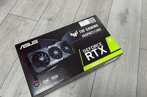 Карта GeForce RTX 3070Ti asus TUF Gaming 8GB