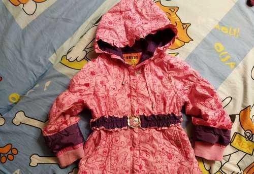 Куртка на девочку 4-6 лет