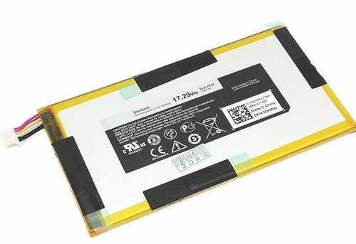 Аккумулятор для Dell Venue 7 3740 3.8V 17.29WH