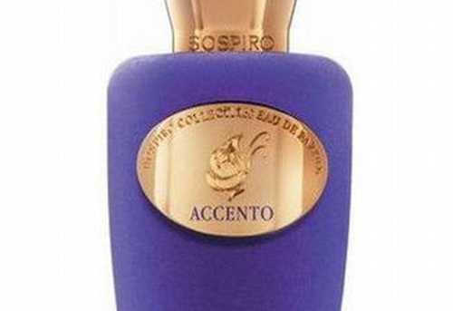 Духи sospiro accento