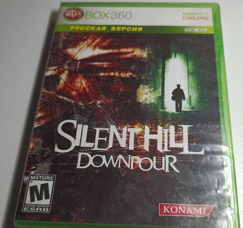 Silent Hill Downpour на Xbox 360 диск