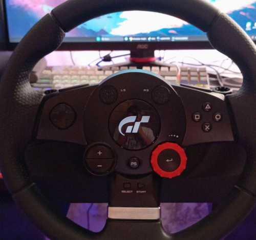 Руль logitech driving force gt 900