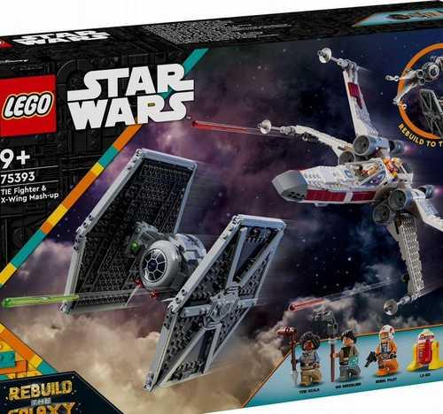 Lego Star Wars 75393 Истребители TIE Fighter & X-W