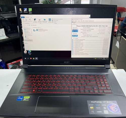 Ноутбук MSI Katana 17 B12u