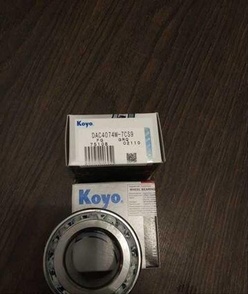 Подшипник ступицы koyo DAC4074W7CS9 (40х74х36)