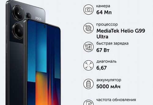 Xiaomi POCO M6 Pro 4G, 8/256 ГБ