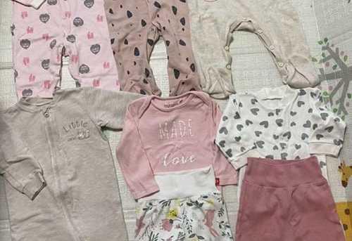 Пакет одежды для новорожденных 74