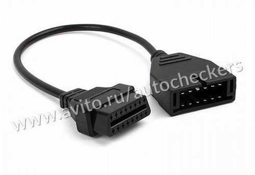 Диагностический разъем OBD 2 - GM 12 PIN