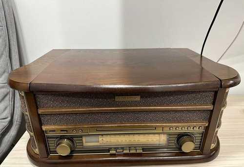 Ретро проигрыватель винила радио Antique AEW 513