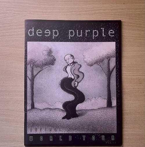 Deep Purple Rapture of the Deep World Tour книга