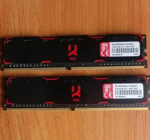 Оперативная память ddr4 4gb для пк