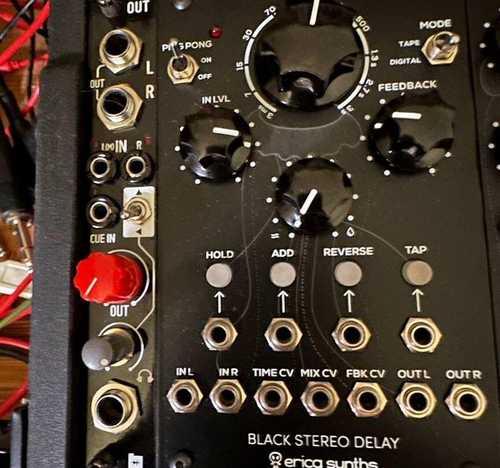 Erica Synths Black Stereo Delay