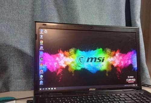 Ноутбук MSI(FullHD 17.3, GTX 840, I5, 8gb RaM)