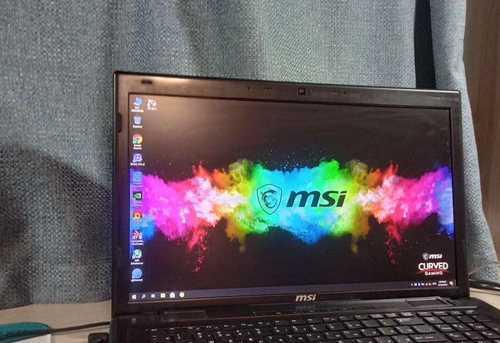 Ноутбук MSI(FullHD 17.3, GTX 840, I5, 8gb RaM)