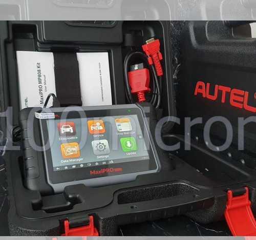 Автосканер Autel MaxiPro MP808, в кейсе, лицензия