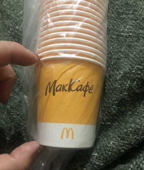 Маккафе стаканы двойной эспрессо Новые