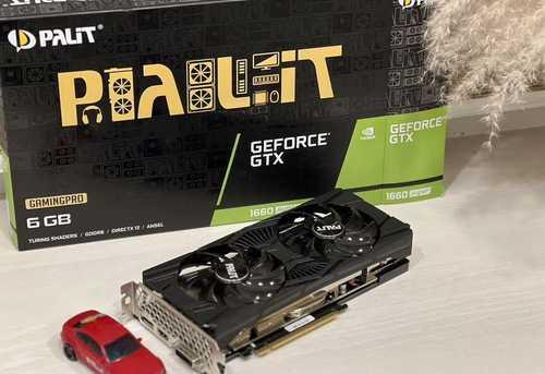 Видеокарта GTX 1660 super Palit Gaming Pro 6Gb днс