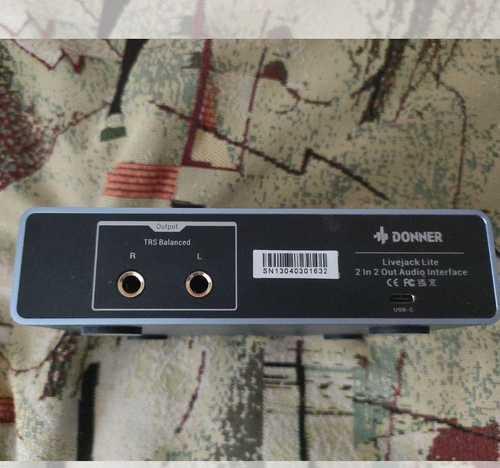 Звуковая карта Donner Livejack Lite