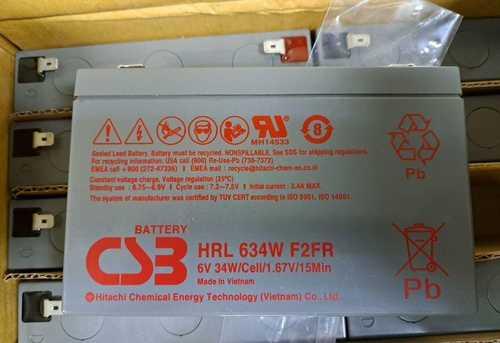 Аккумуляторная батарея для ибп CSB HRL634W