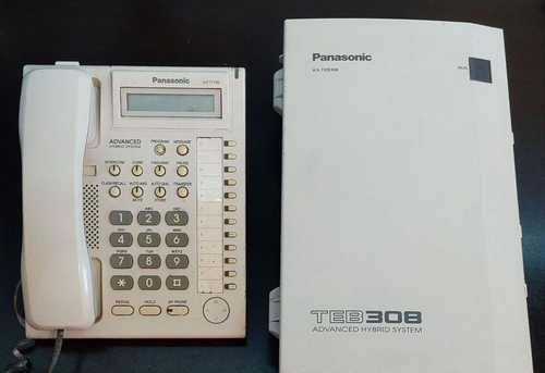 Атс и системный телефон Panasonic KX-T7730