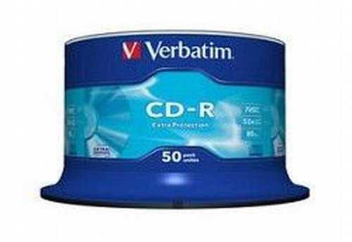 Verbatim Диски CD-R 50 шт. 48/52-x 700Mb, Cake Box