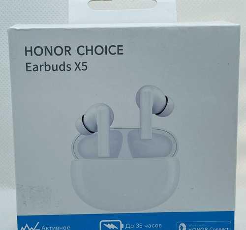 Беспроводные наушники honor choice Earbuds x5