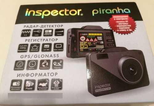 Видеорегистратор радар-детектор inspector piranha
