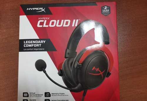 Проводная гарнитура HyperX Cloud II KHX-hscp-RD