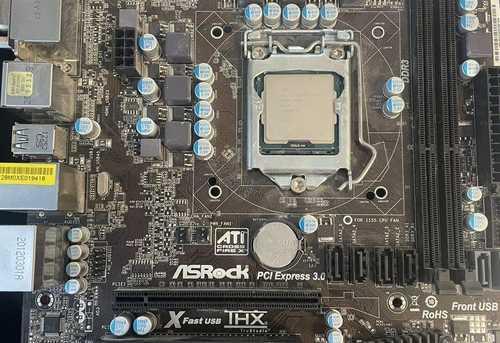 Материнская плата asrock z77