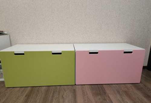 Скамья-парта с ящиком для игрушек IKEA стува