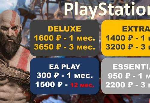 Подписка ps plus Игры PS5 PS4 EA Play